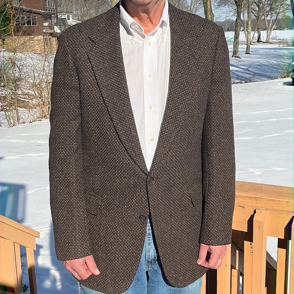 Cartier | Suits & Blazers | Cartier Vintage Tweed Allwool 42r | Poshmark